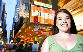 Shannon as "Tracy" on Broadway